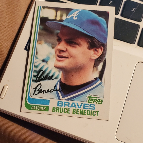 Other | Bruce Benedict Baseball Card | Poshmark